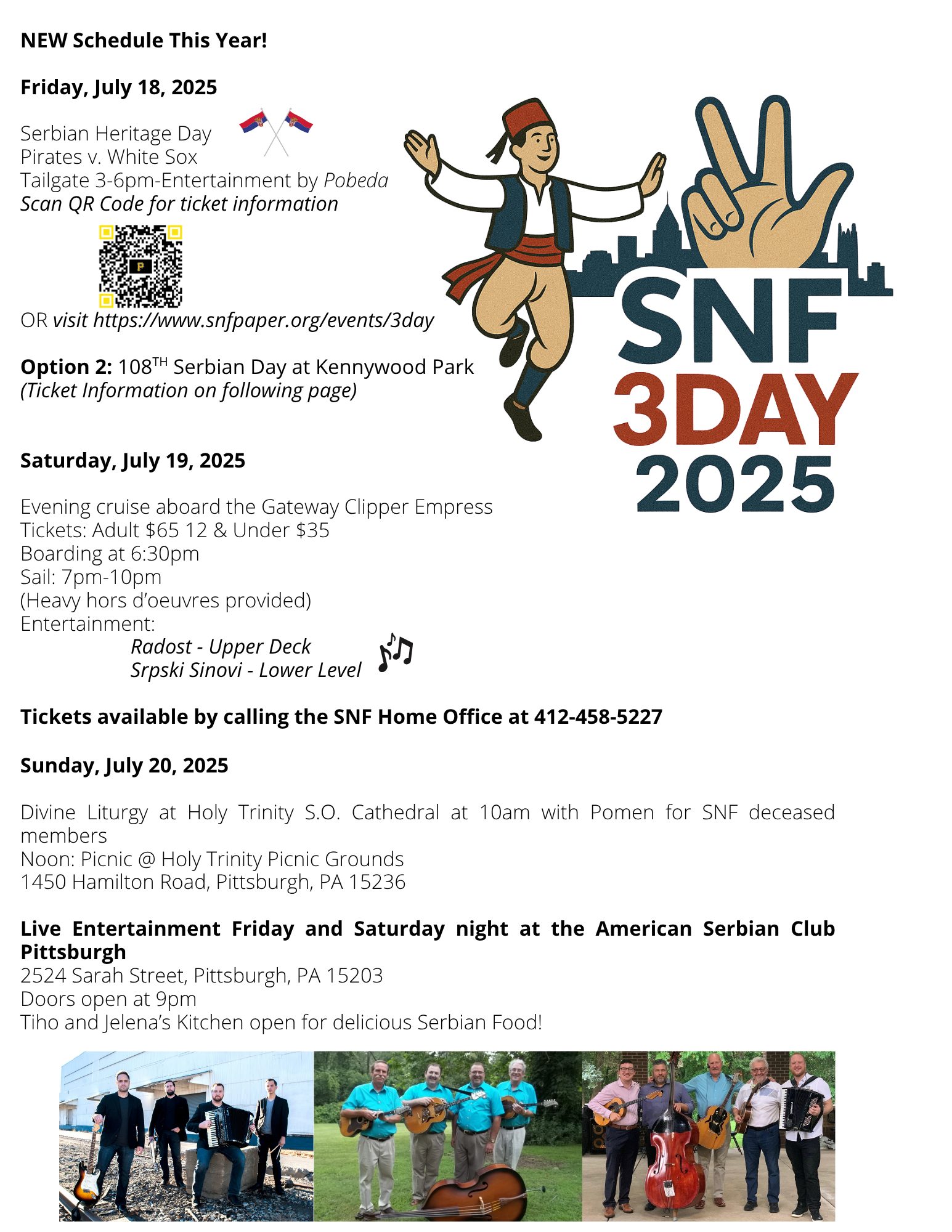 SNF 3DAY 2025 - American Srbobran